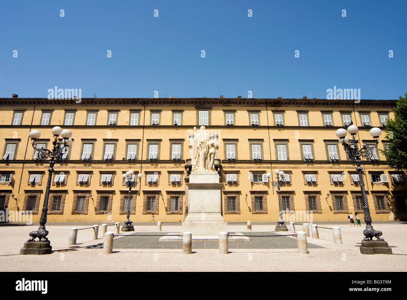 Palazzo Ducale, Piazza Napoleone, Lucca, Tuscany, Italy, Europe Stock ...