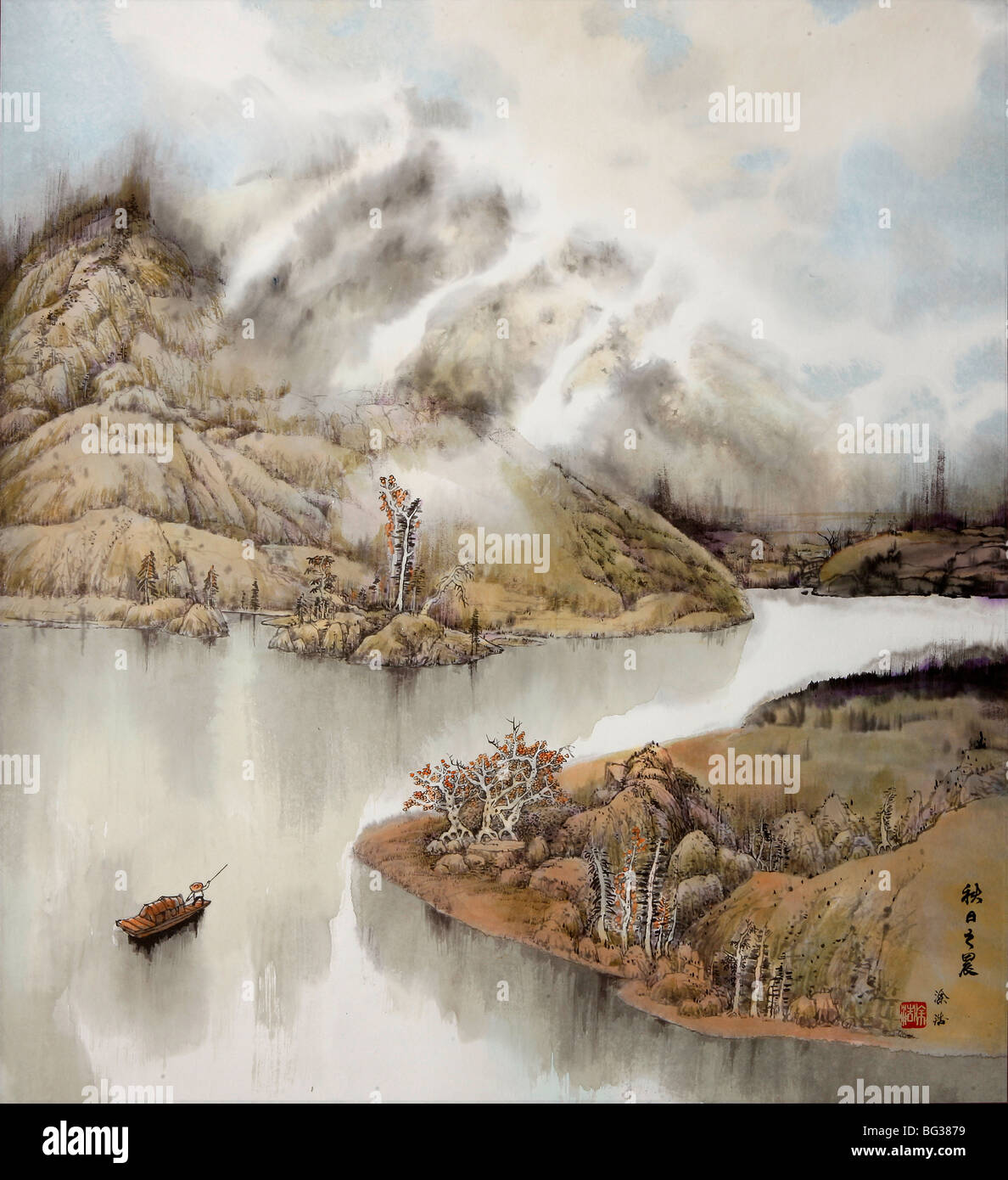 Chinese still life painting hi-res stock photography and images - Alamy