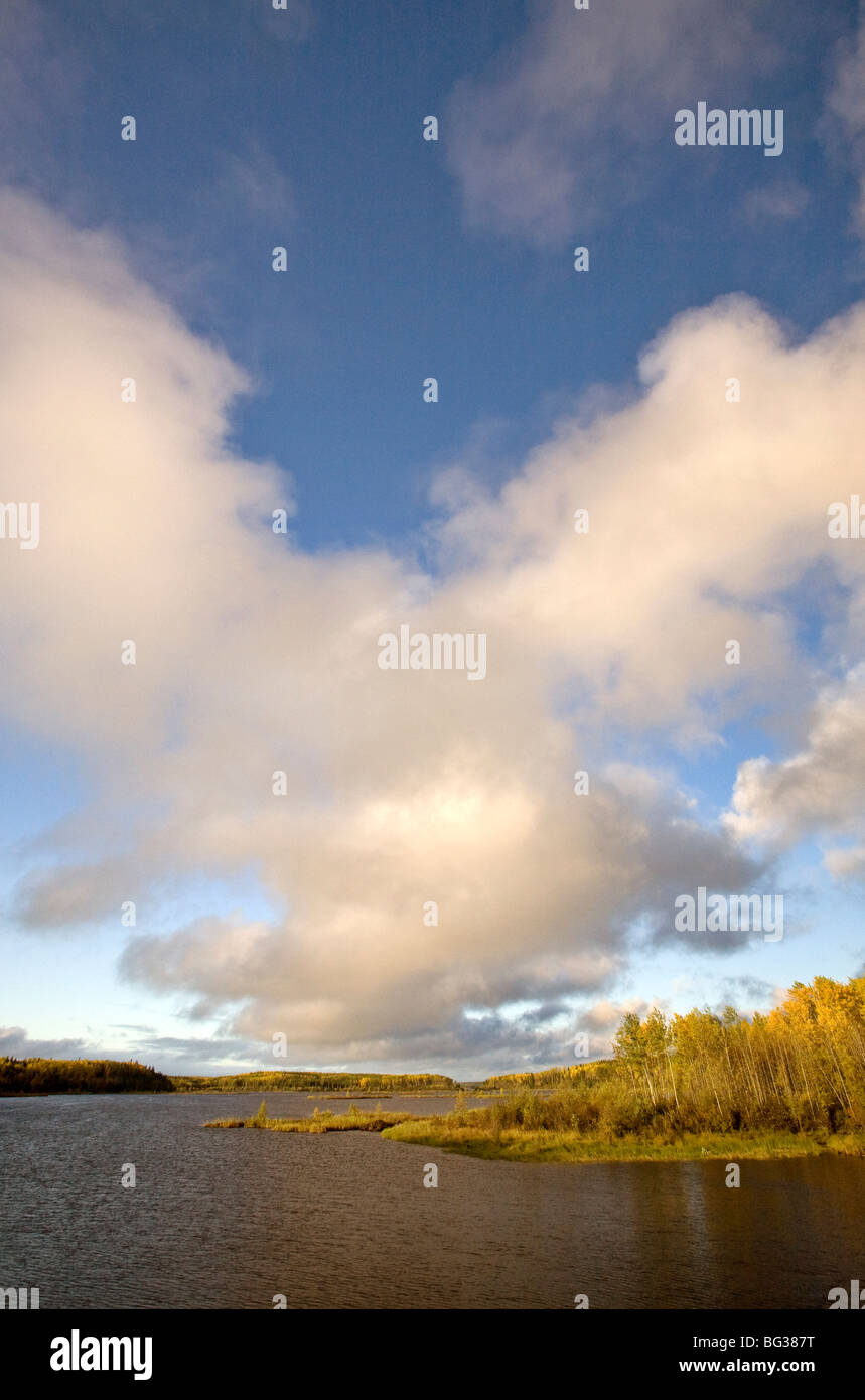 Northern Manitoba Lake near Thompson in Autumn Stock Photo - Alamy