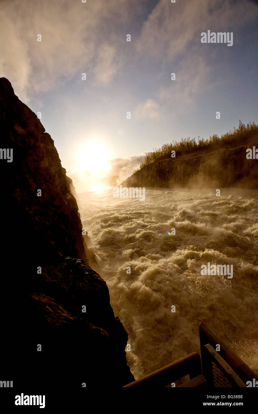 Rat River Dam northern Manitoba Canada Stock Photo - Alamy