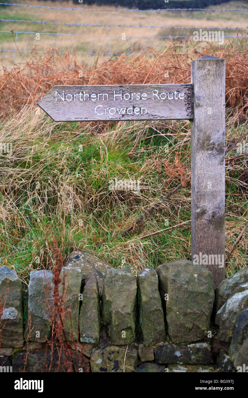 Wooden finger post hi-res stock photography and images - Alamy