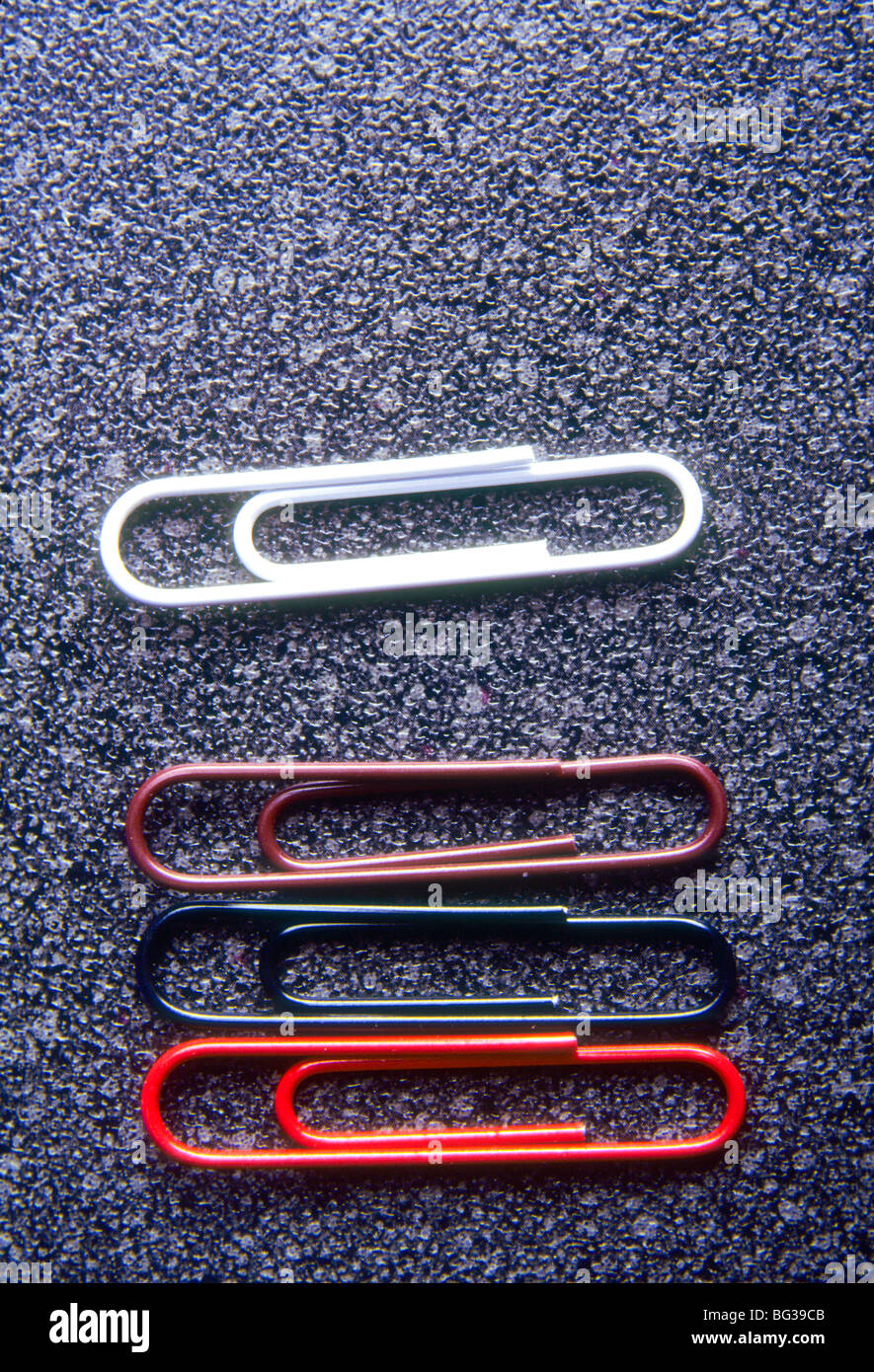 set variety office supply tool equipment idea rainbow spectrum Stock ...