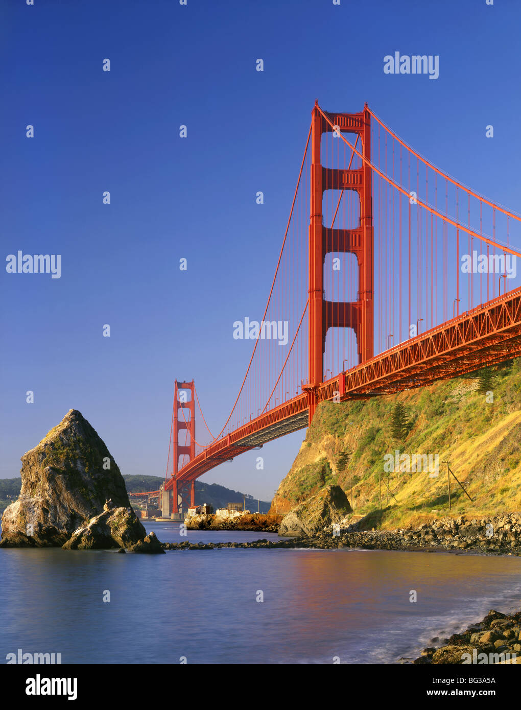 CALIFORNIA - The Golden Gate Bridge from Fort Baker Military ...