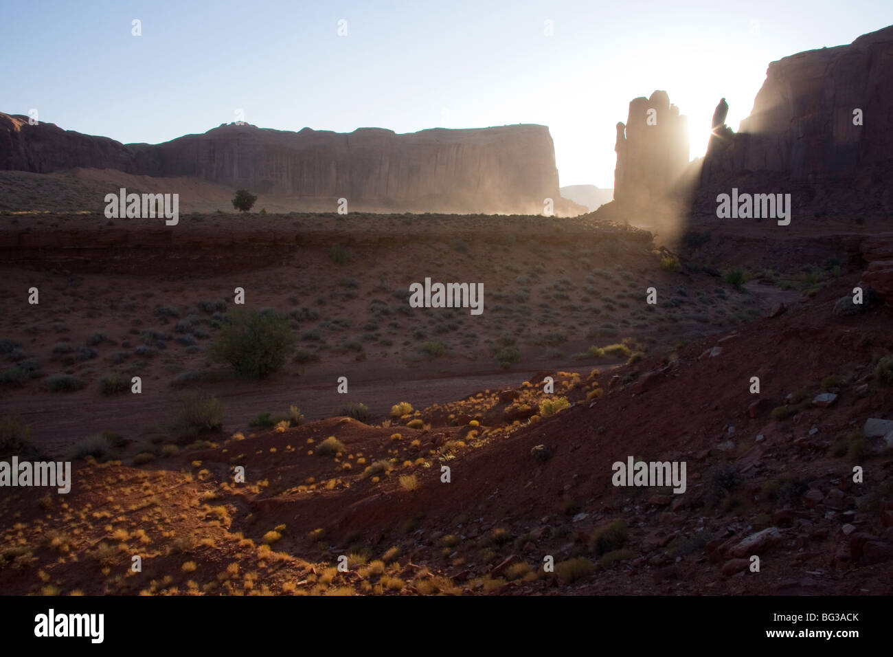 Rain god mesa monument valley hi-res stock photography and images - Alamy