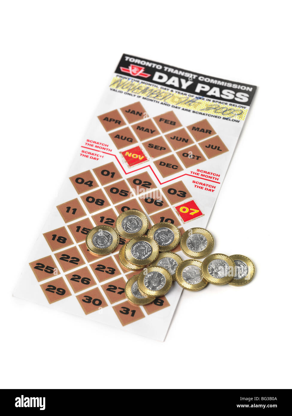 Transit tokens hi-res stock photography and images - Alamy