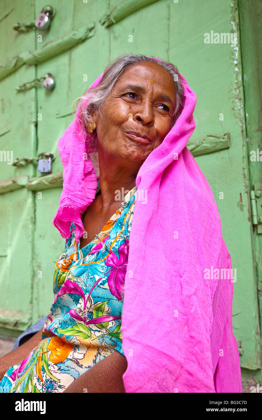 Rajput woman in Pushkar India Stock Photo - Alamy