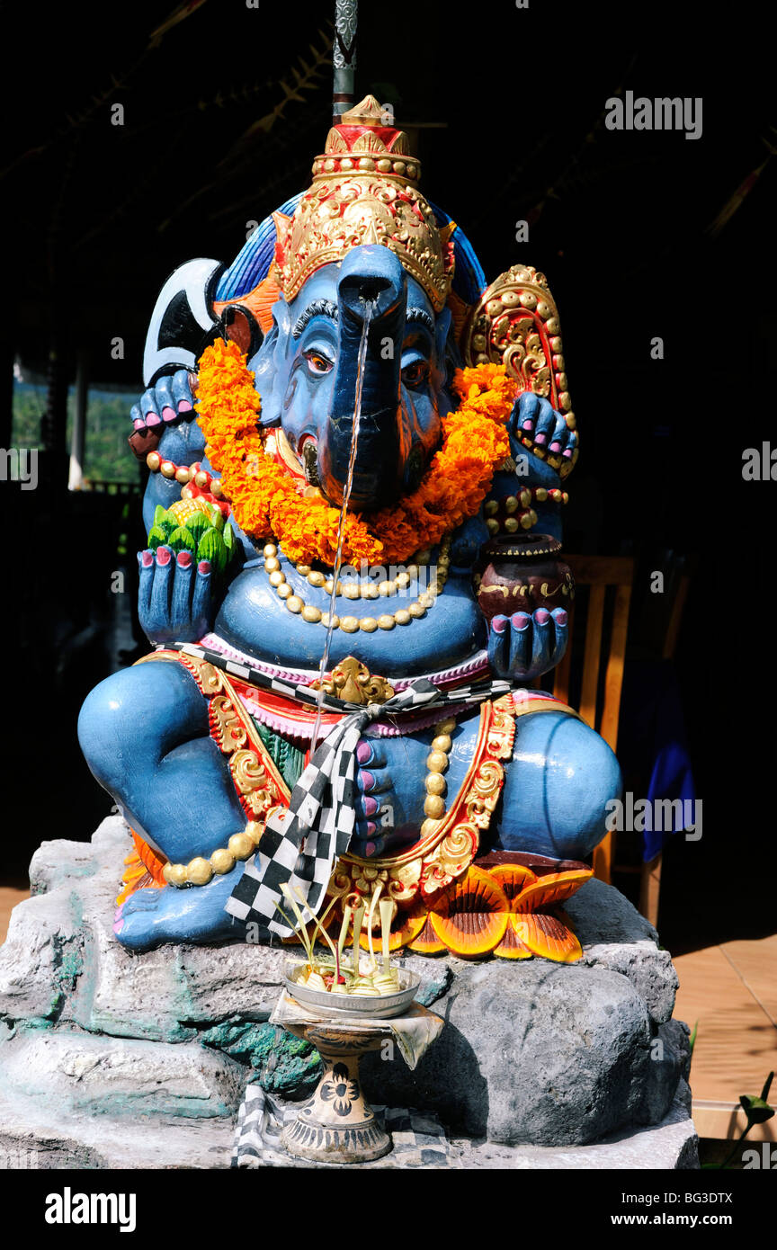 Ganesh, Temple statue, Bali, Indonesia Stock Photo - Alamy