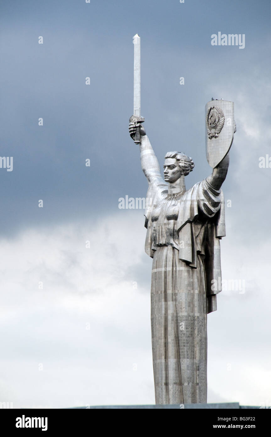 Motherland statue in Kiev Stock Photo - Alamy