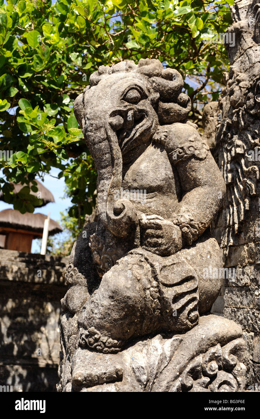 Ganesh statue in Uluwatu temple, Hinduism, Bali, Indonesia Stock Photo ...