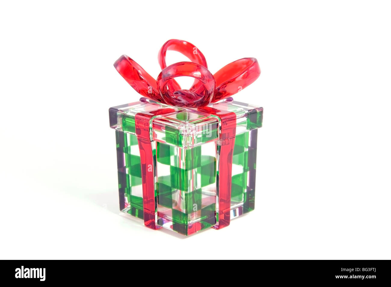 Christmas glass gift boxes for candy Stock Photo - Alamy