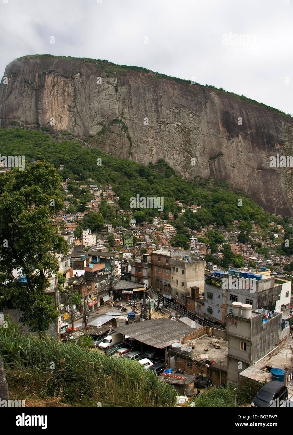 Favela of Rocinha in Rio de Janeiro. Brazil Stock Photo - Alamy