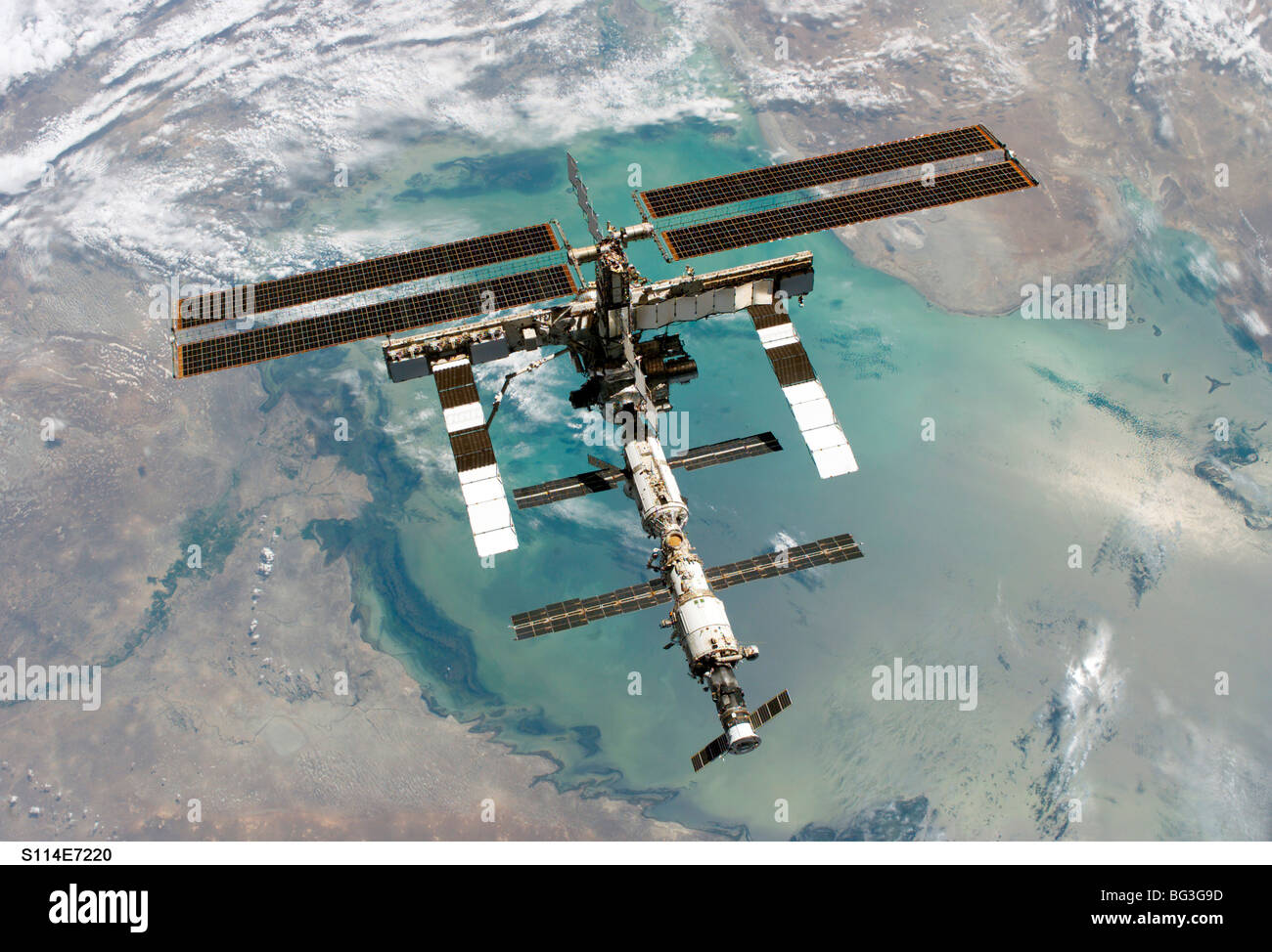 NASA image of International Space Station Stock Photo - Alamy