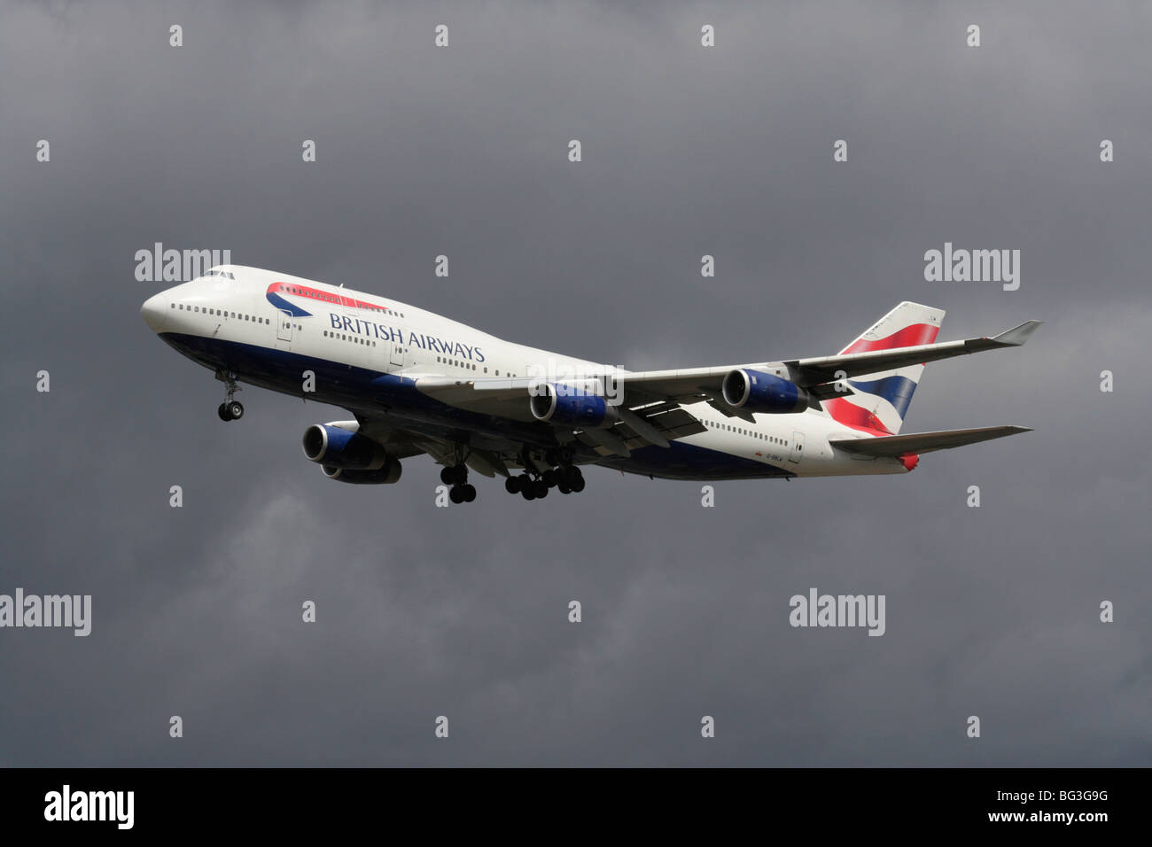 British airways ba boeing 747 400 High Resolution Stock Photography and ...