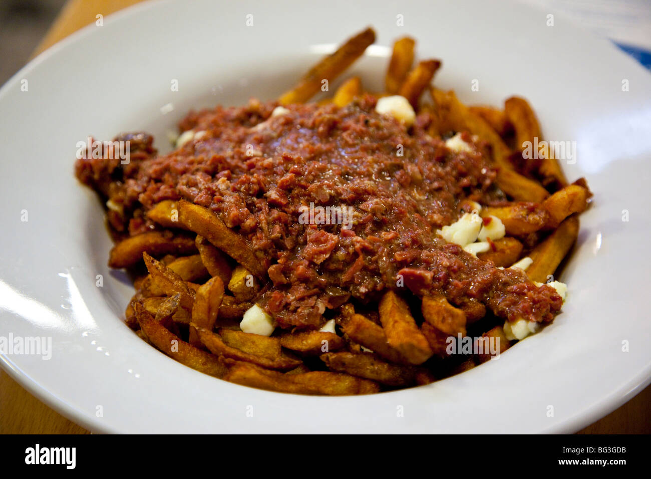 Poutine canada hi-res stock photography and images - Alamy