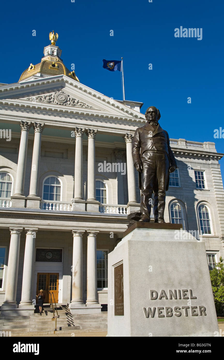 Daniel Webster statue, State Capitol, Concord, New Hampshire, New ...