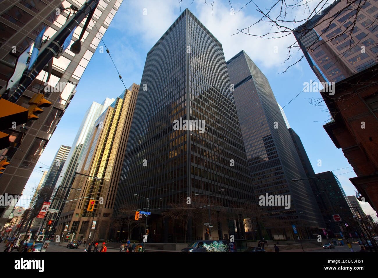 Toronto Dominion Centre or TD Centre by Mies van der Rohe in downtown ...