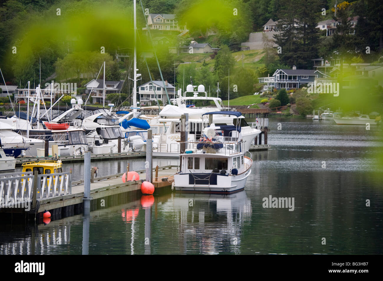 Gig Harbor Marina, Tacoma, Washington State, United States of America ...