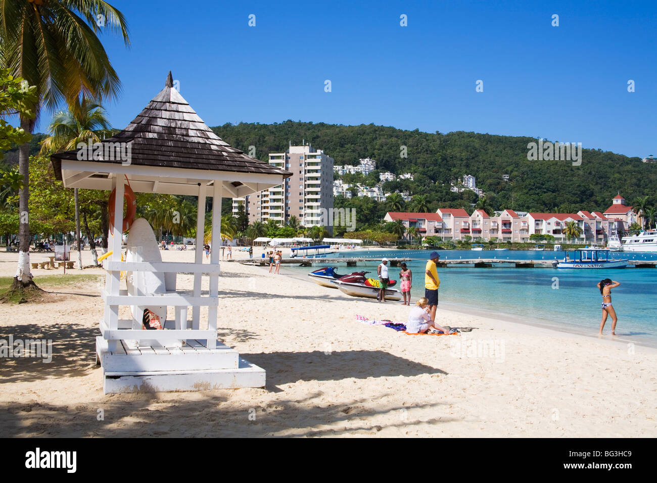 Turtle Beach, Ocho Rios, St. Ann's Parish, Jamaica, West Indies ...