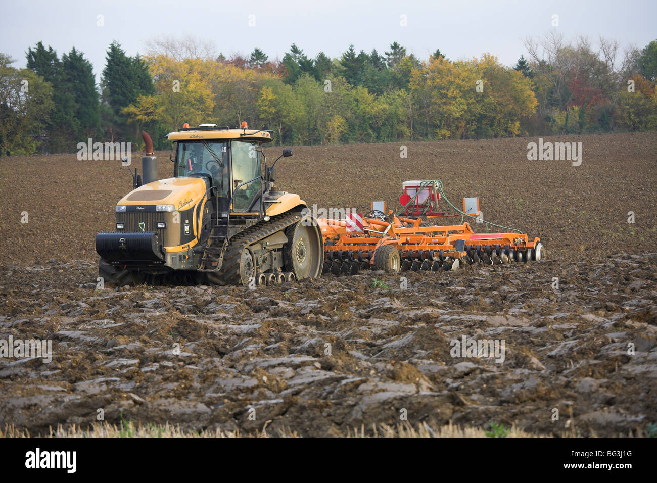 Furrow plough tilling field hi-res stock photography and images - Alamy