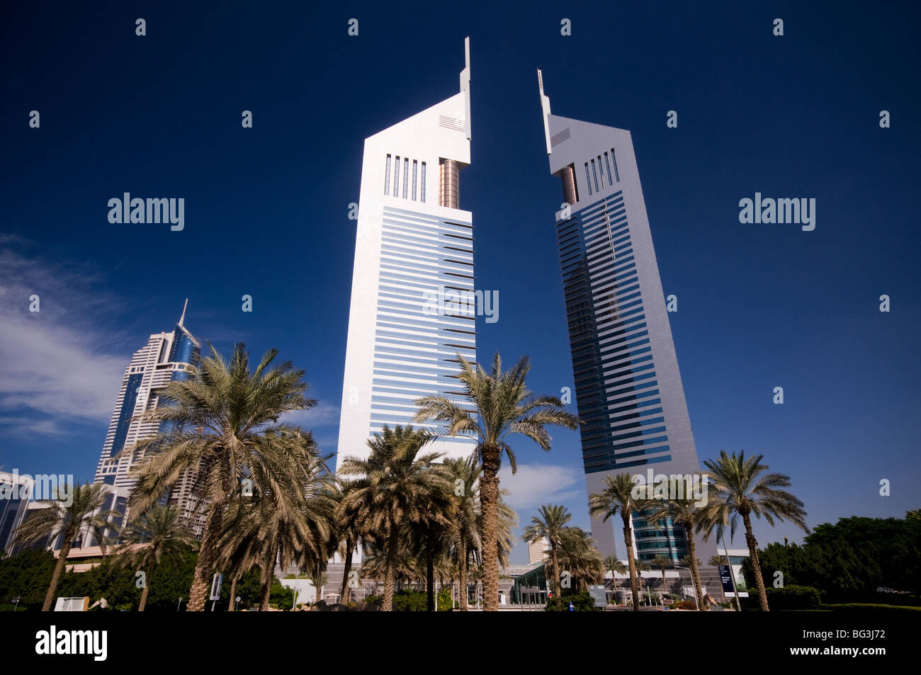 Jumeirah Emirates Towers in Dubai Stock Photo - Alamy
