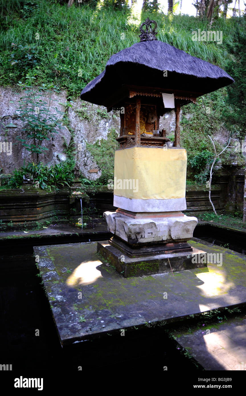 Temple in Goa Gajah, Elephant cave near Ubud, UNESCO World Heritage ...