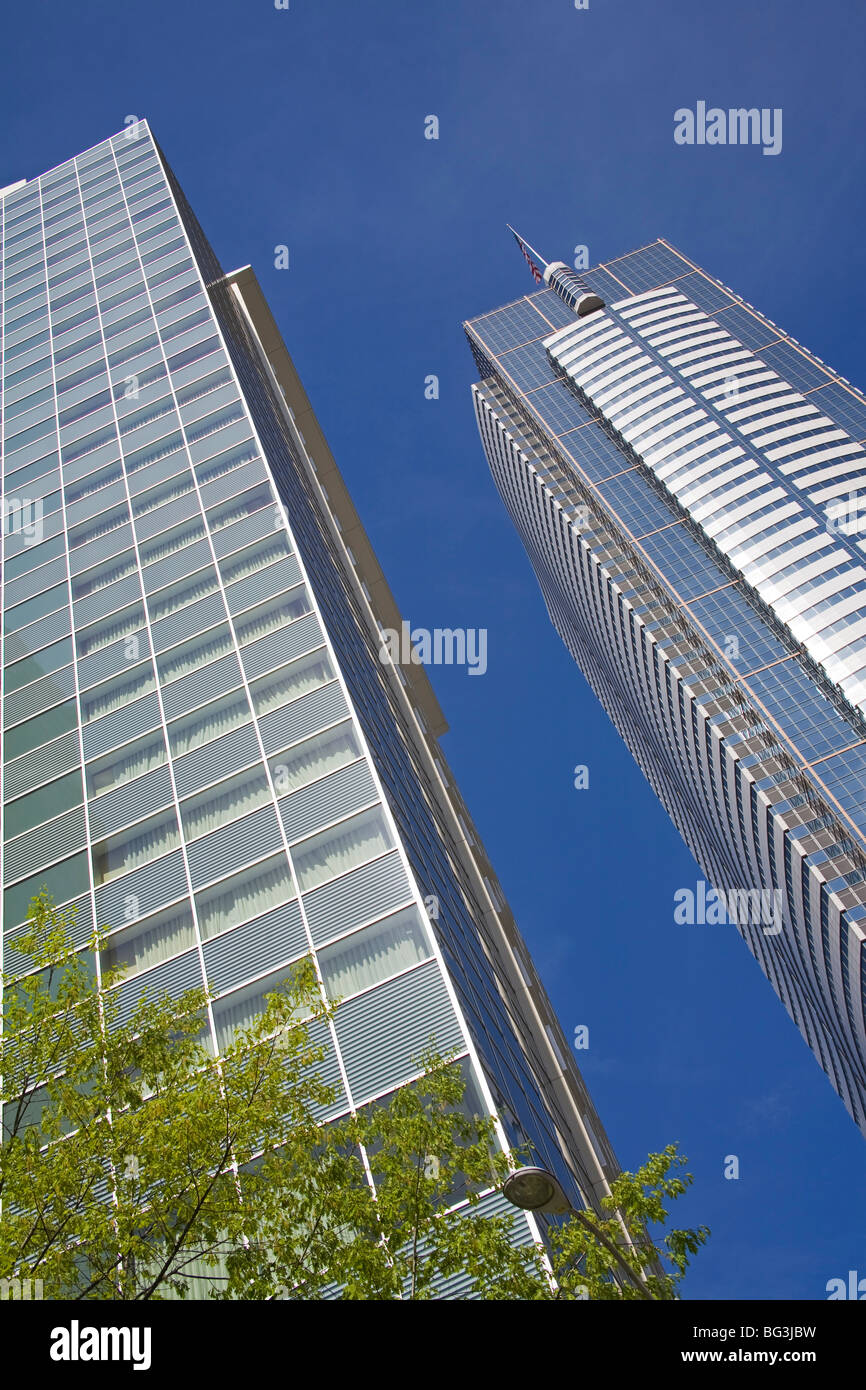 1 & 2 Union Square Towers, Seattle, Washington State, United States of ...