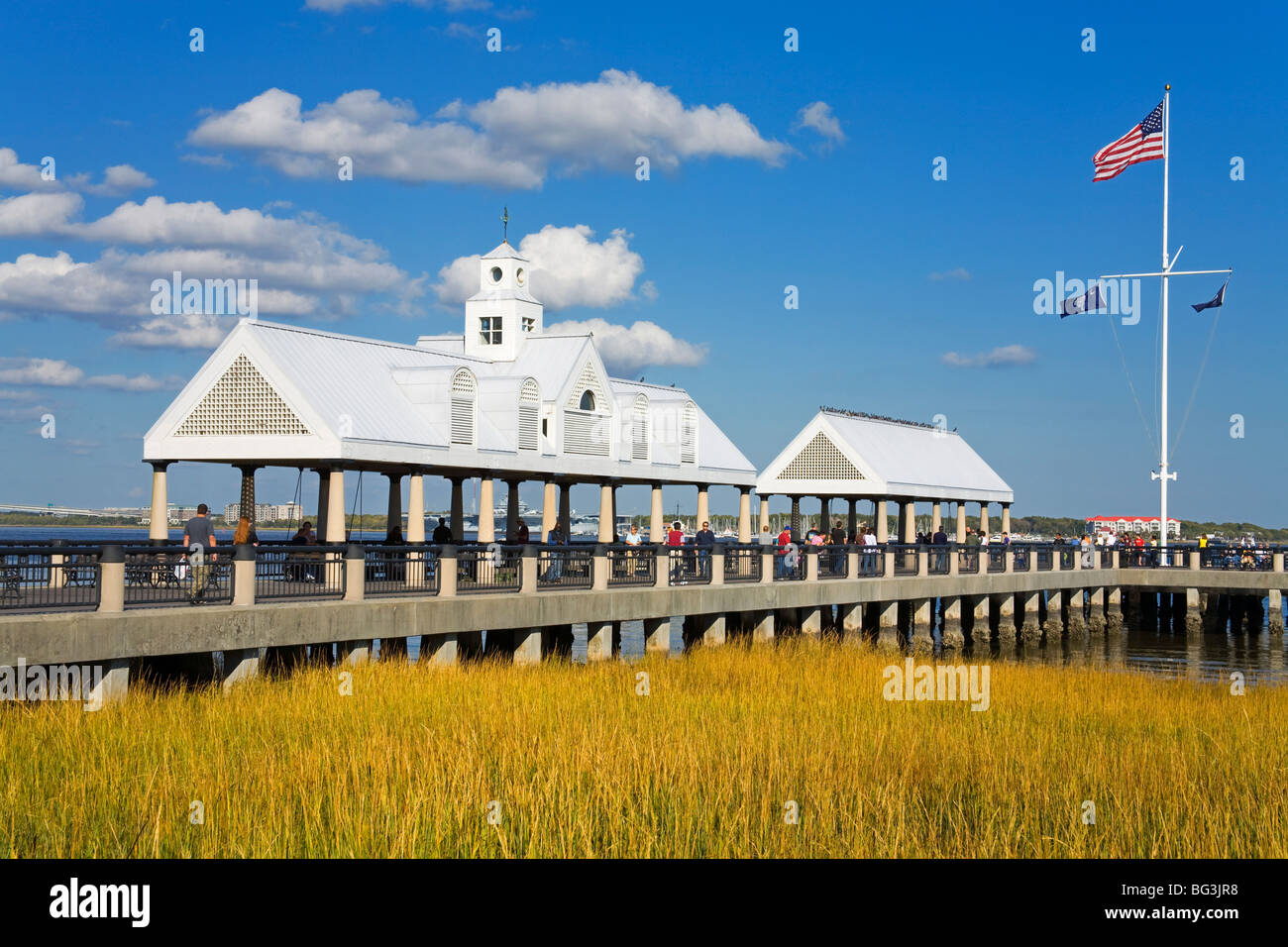 Waterfront Park Pier, Charleston, South Carolina, United States of ...