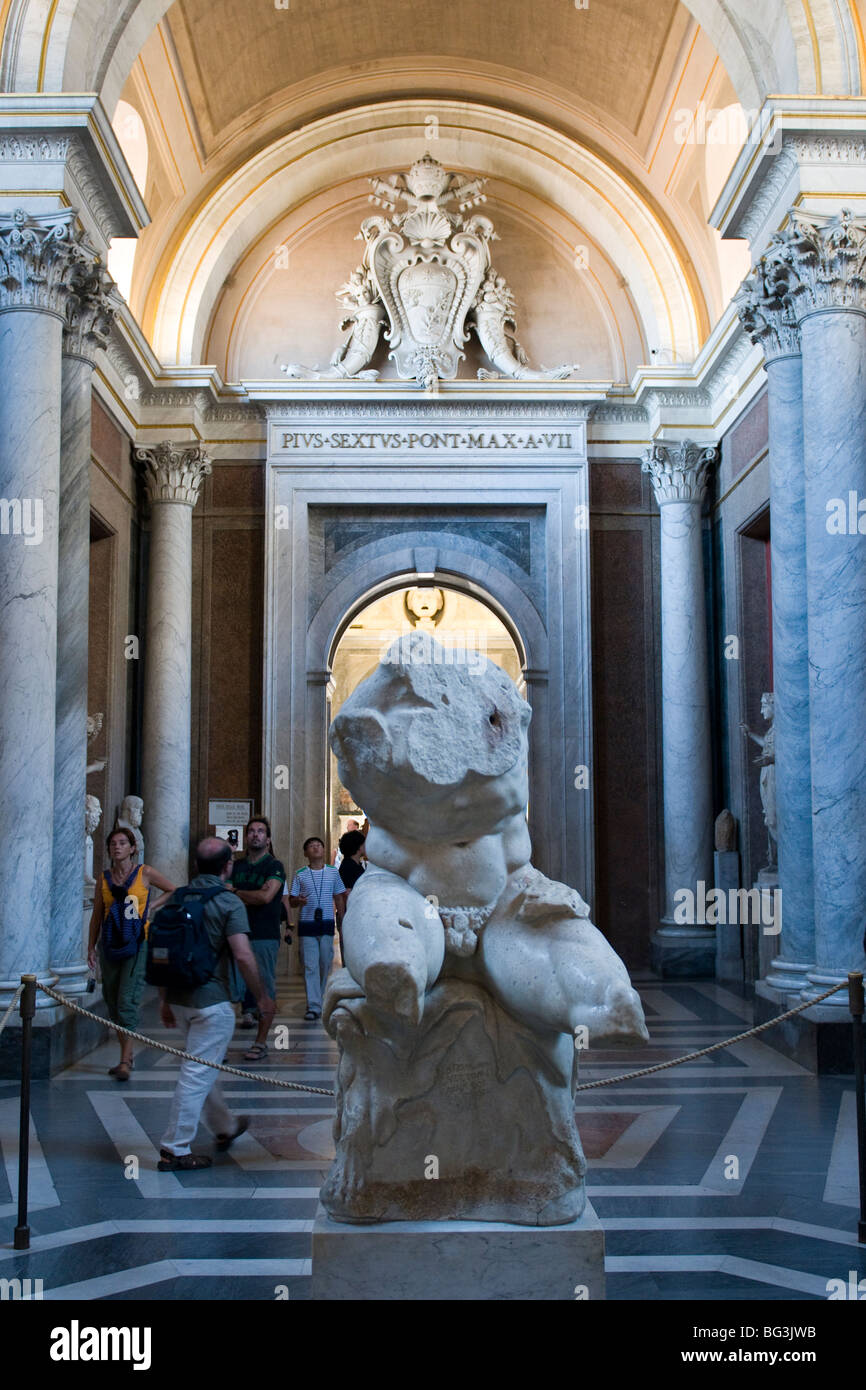 The Belvedere Torso in Vatican Museum Stock Photo - Alamy