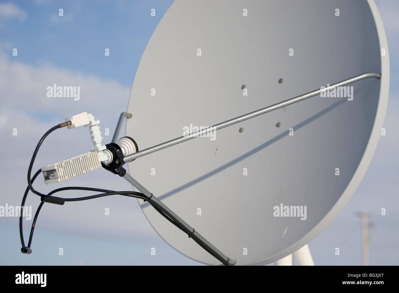 A satellite dish Stock Photo - Alamy