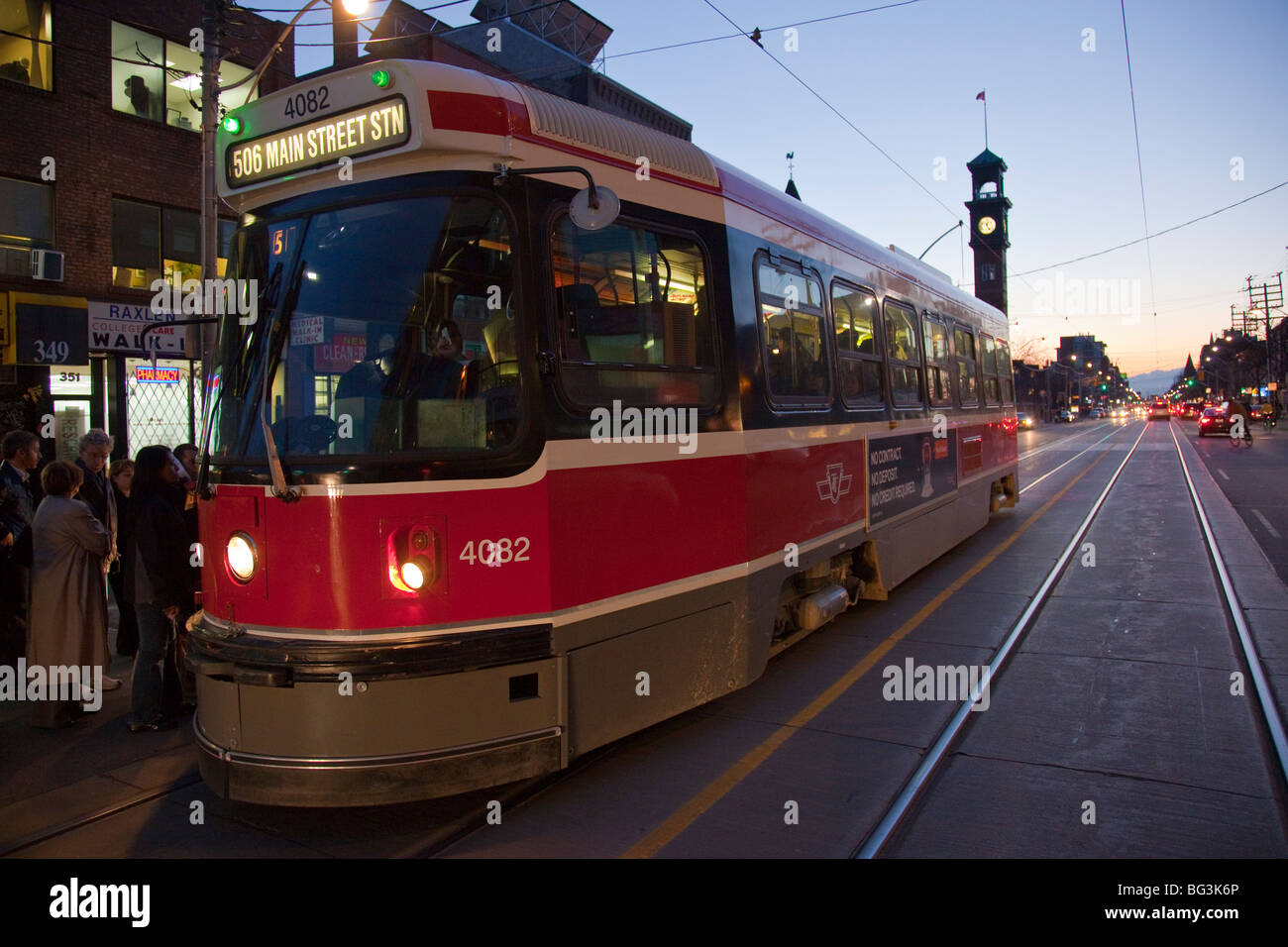 Toronto streetcar hi-res stock photography and images - Alamy