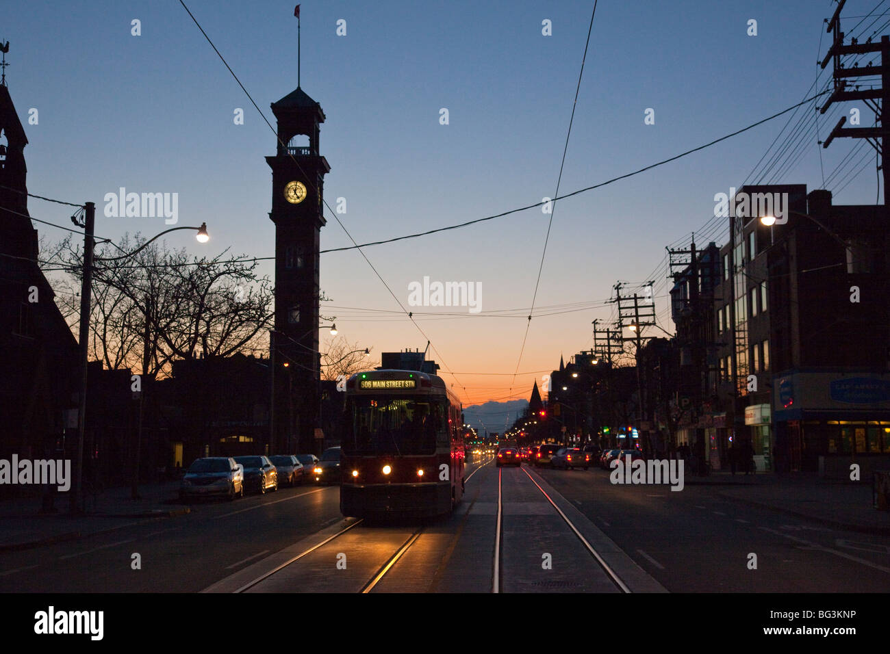 Toronto trolley hi-res stock photography and images - Alamy
