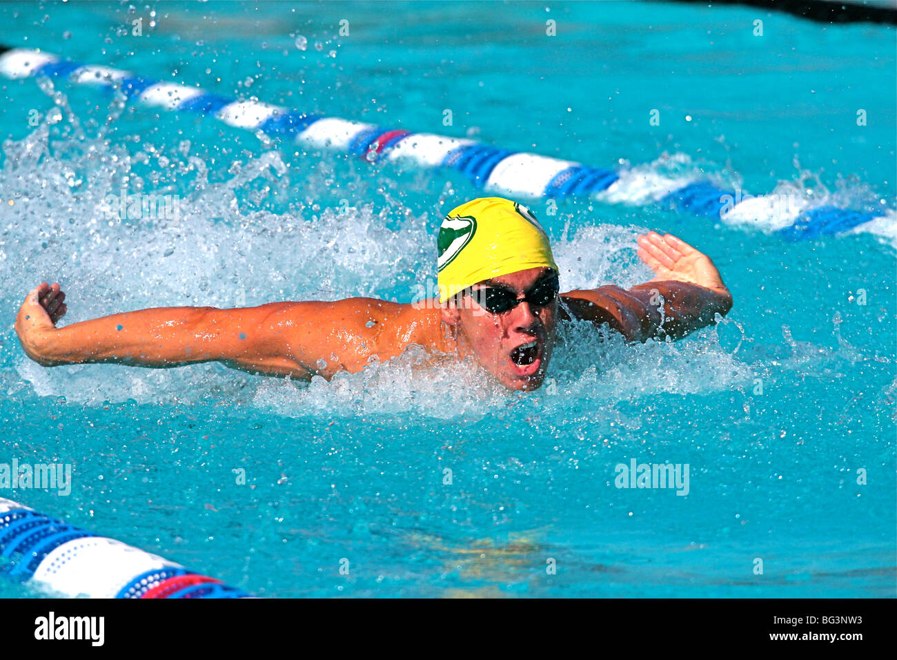 Fresno, CA - October 2009 - PCSC Invitational Swim Meet with young ...