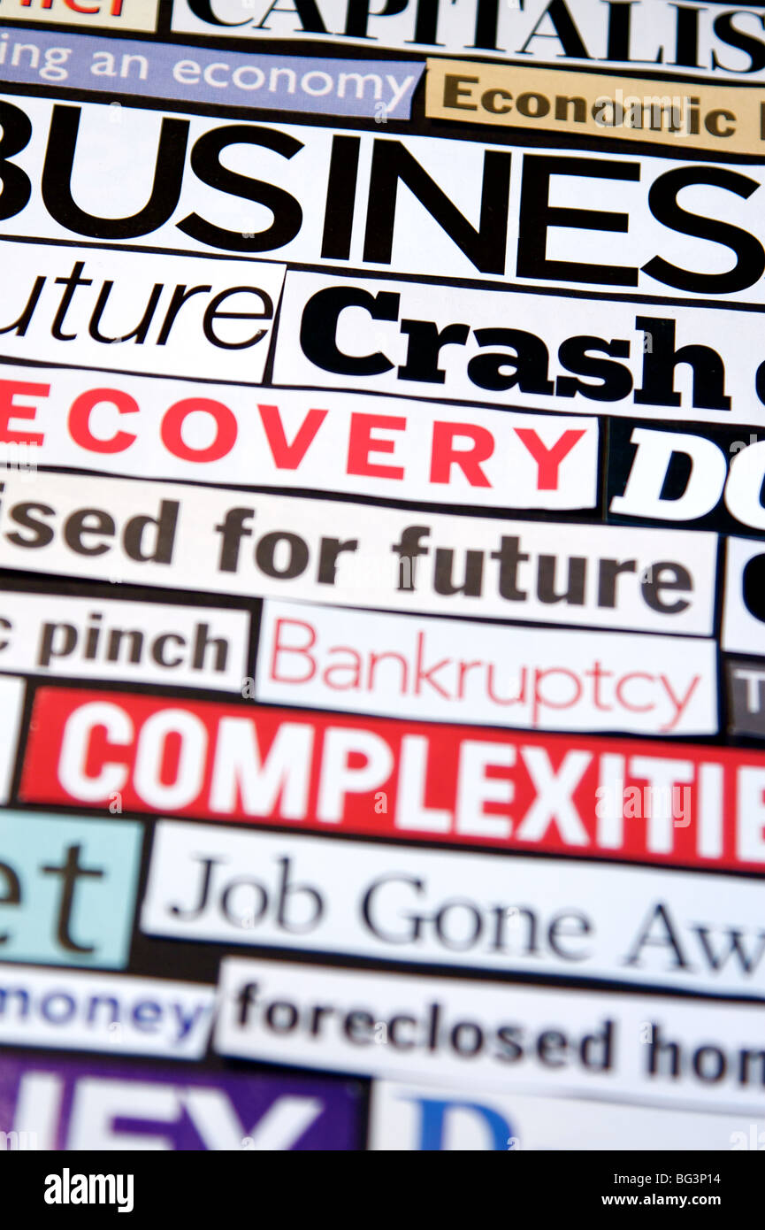 Newspaper headlines hi-res stock photography and images - Alamy