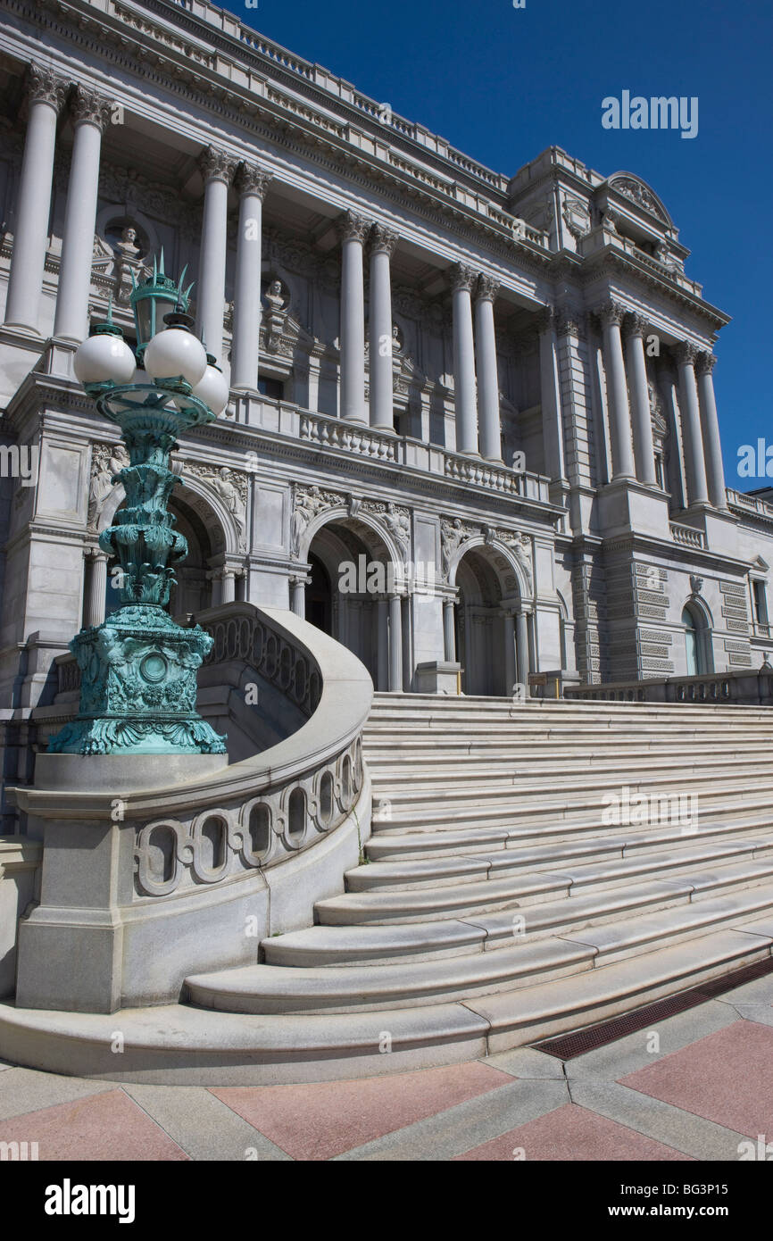 Library of congress facade detail hi-res stock photography and images ...