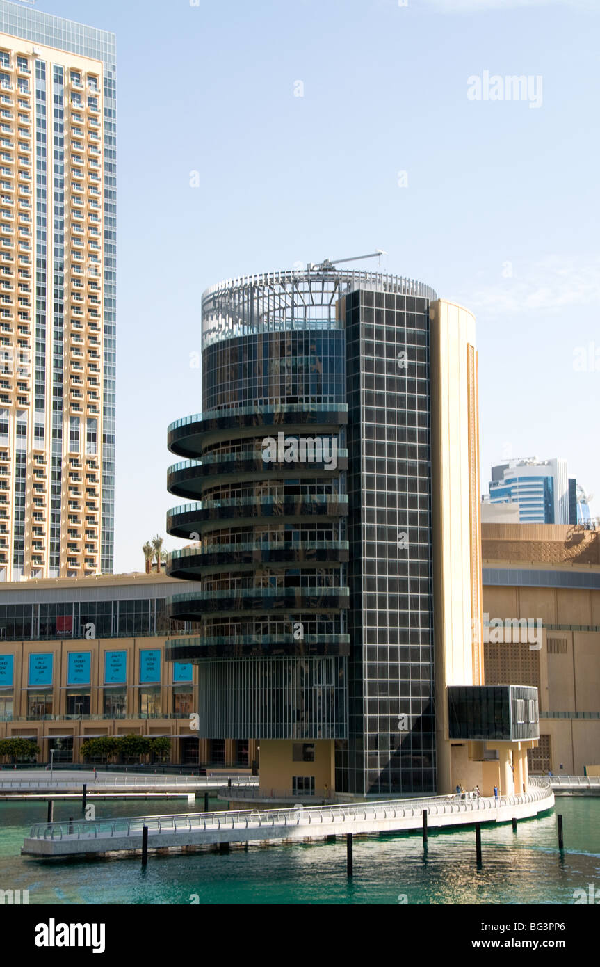 The Address Hotel and Gourmet Tower in Dubai Marina Stock Photo - Alamy