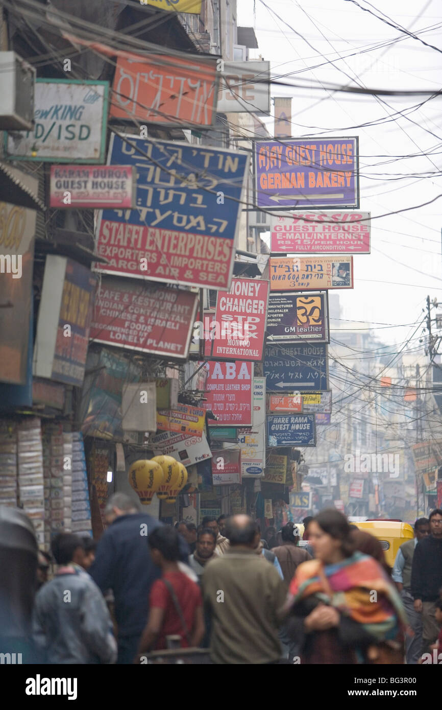 Main Bazaar, Delhi, India, Asia Stock Photo - Alamy
