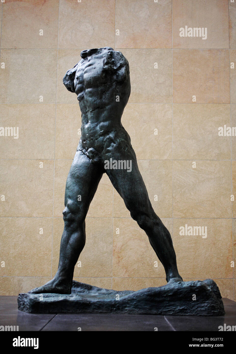 The walking man rodin hi-res stock photography and images - Alamy