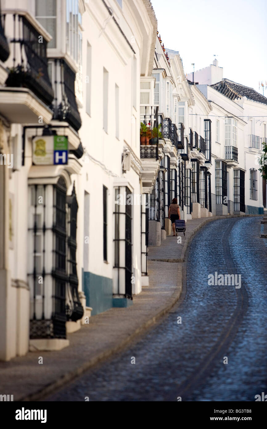 Old city, Medina Sidonia, Cadiz province, Andalucia, Spain, Europe ...