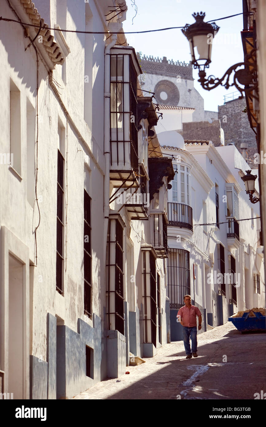 Old town, Medina Sidonia, Cadiz province, Andalucia, Spain, Europe ...