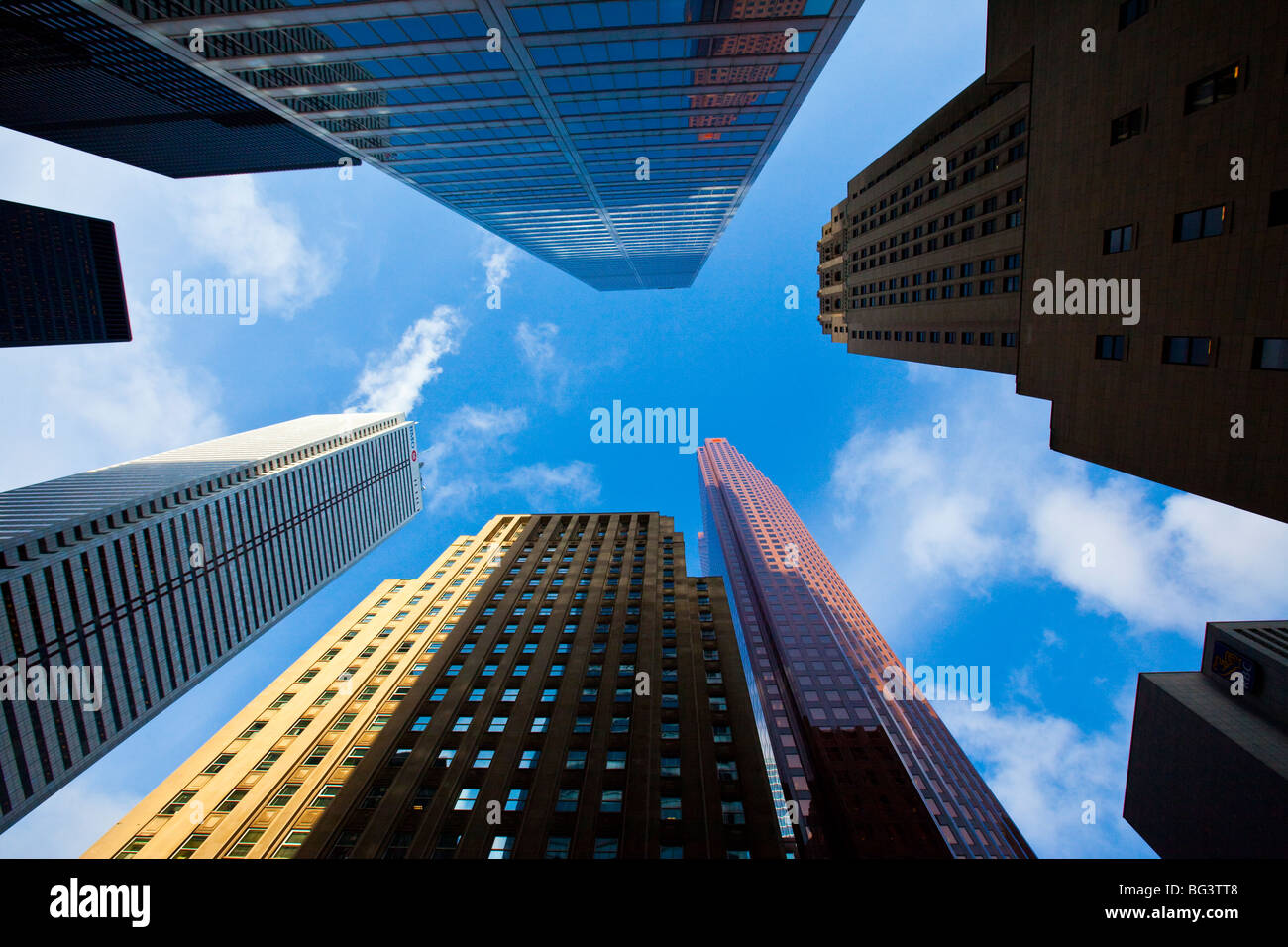 Skyscrapers in Downtown Toronto Canada Stock Photo - Alamy