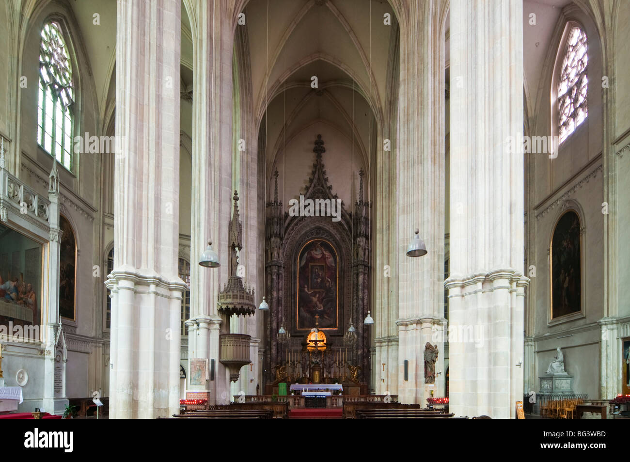 Wien minoritenkirche hi-res stock photography and images - Alamy