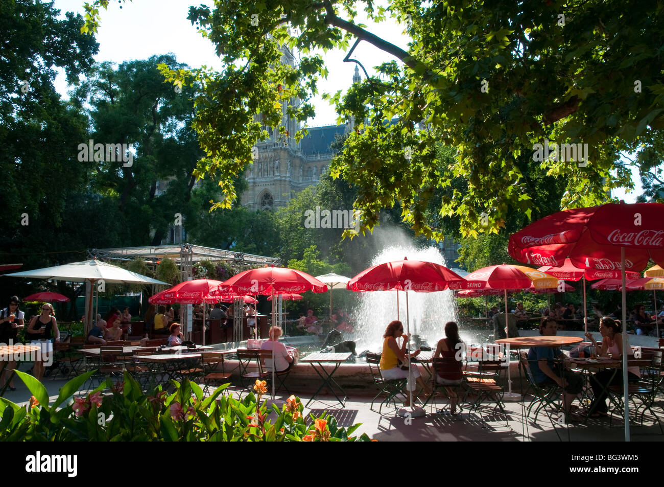 Rathauspark and vienna hi-res stock photography and images - Alamy