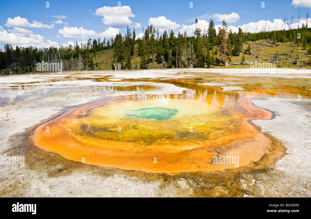 Pool yellowstone blue springs hi-res stock photography and images - Alamy