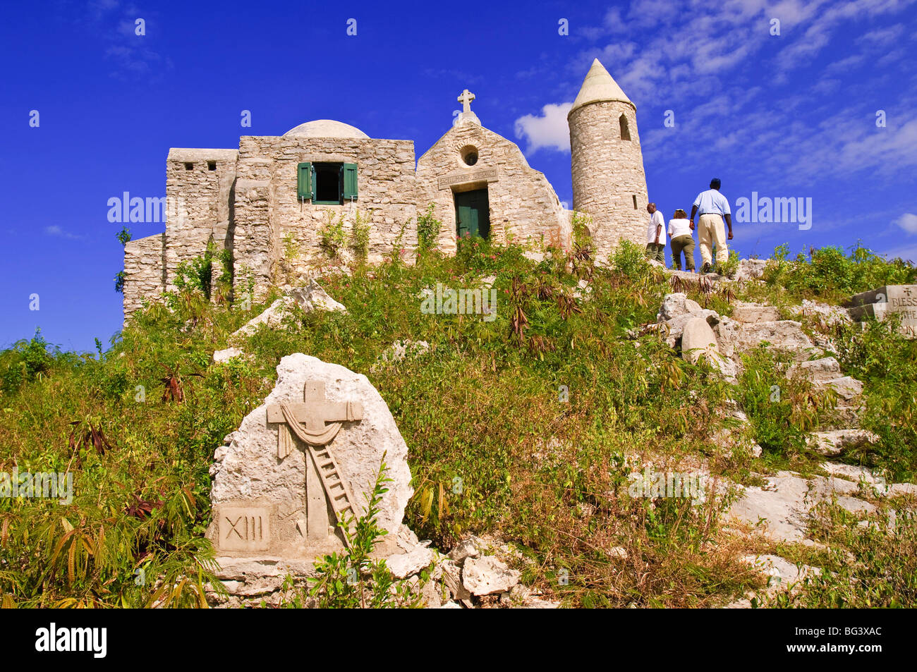 Mount Alvernia monastery, Cat Island, The Bahamas, West Indies, Central ...