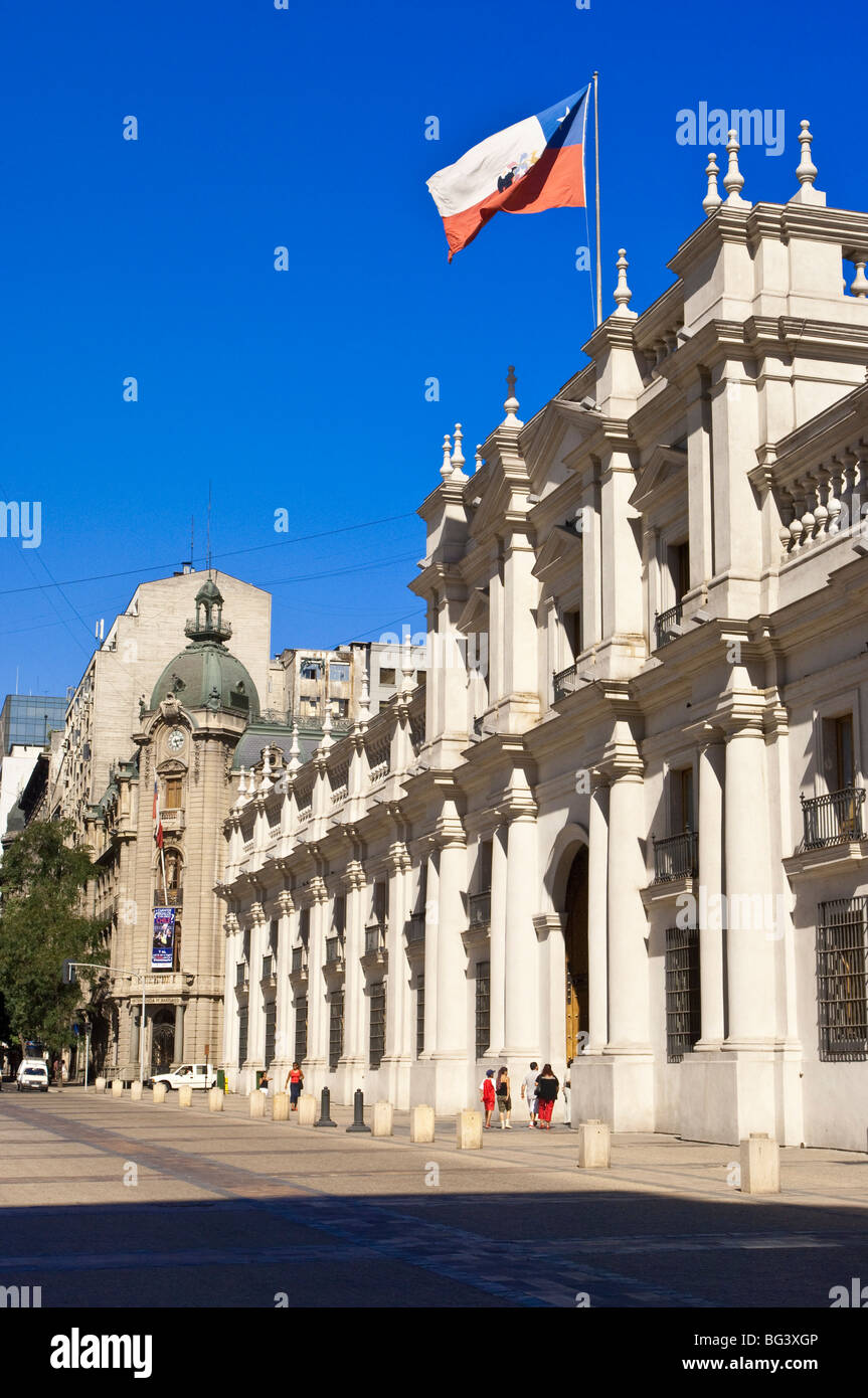 Palacio de La Moneda, Santiago, Chile, South America Stock Photo - Alamy