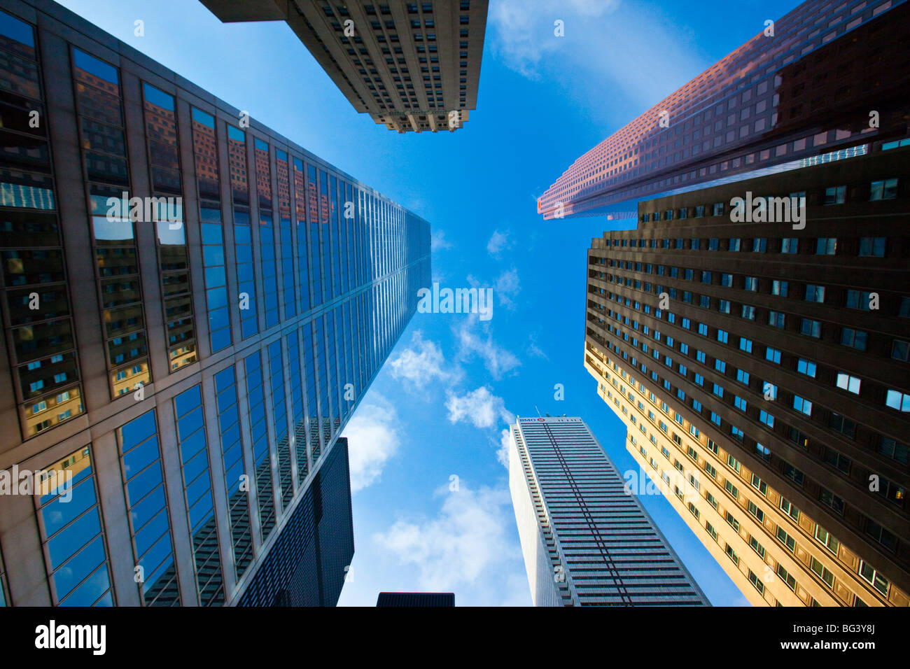 Skyscrapers in Downtown Toronto Canada Stock Photo - Alamy