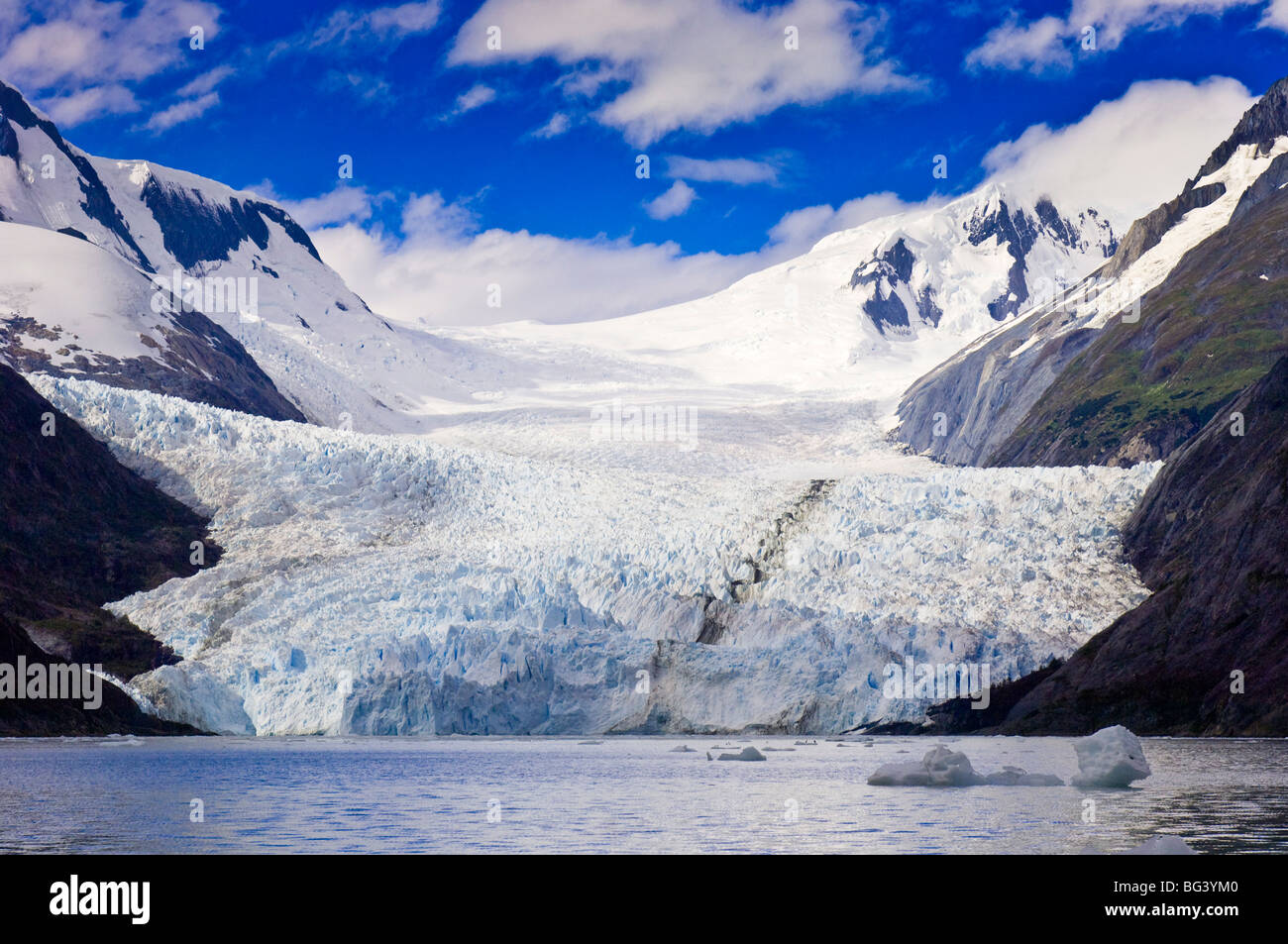 Glaciers in southern Chile, Chile, South America Stock Photo - Alamy