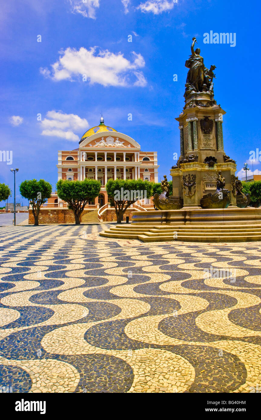 Opera House, Manaus, Amazonas, Brazil, South America Stock Photo - Alamy