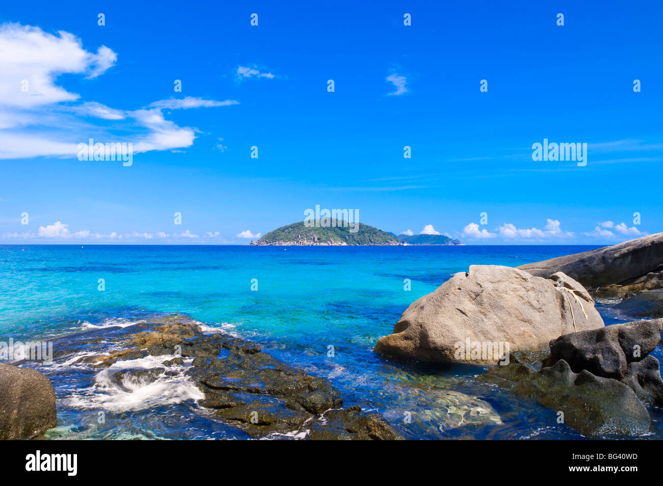 Ko Miang Island, Similan Islands, Andaman Sea, Thailand, Southeast Asia ...