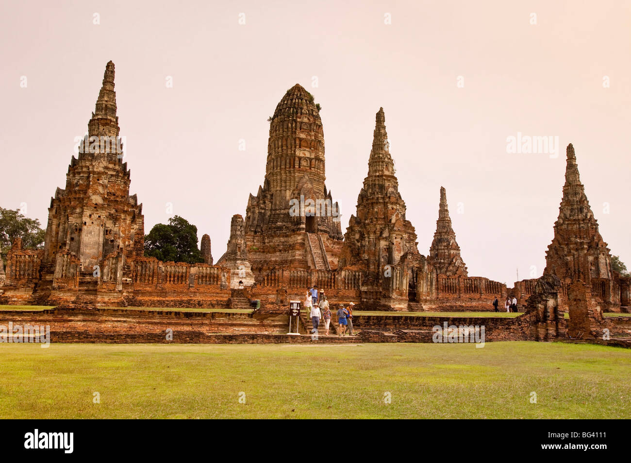 Wat Chai Wattanaram temple, Ayutthaya, UNESCO World Heritage Site ...